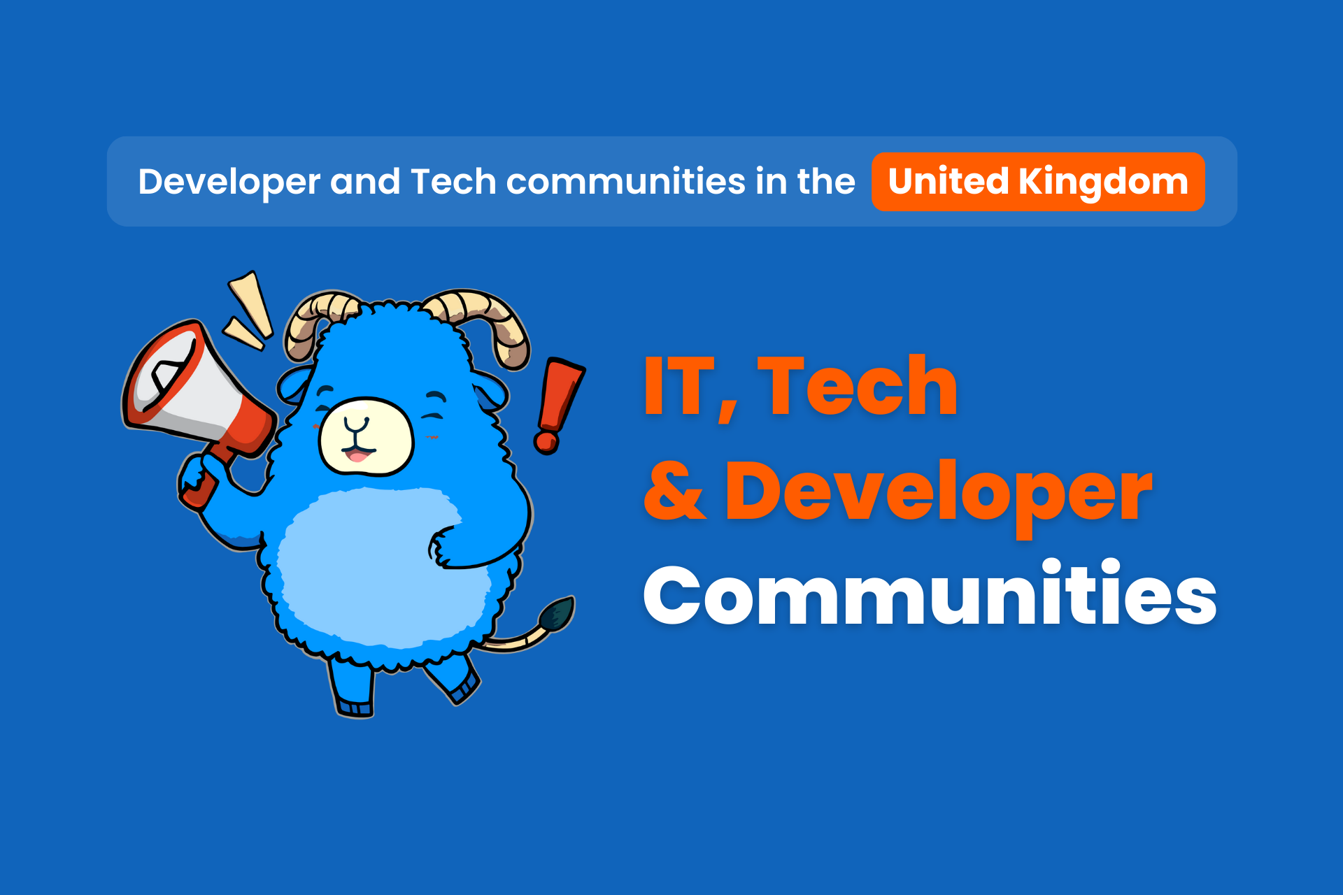 DevITJobs.uk Communities - all Tech communities in the United Kingdom